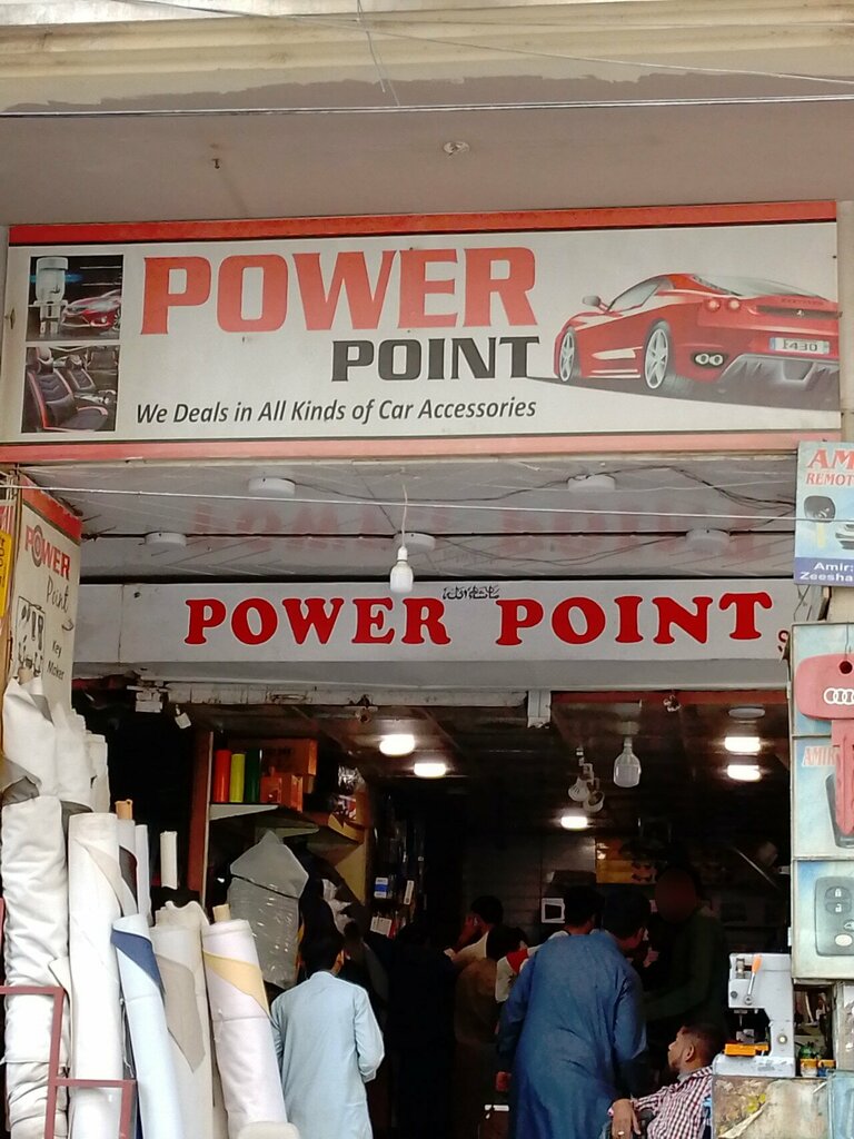 Otomobil yedek parçaları Power point, Karaçi, foto