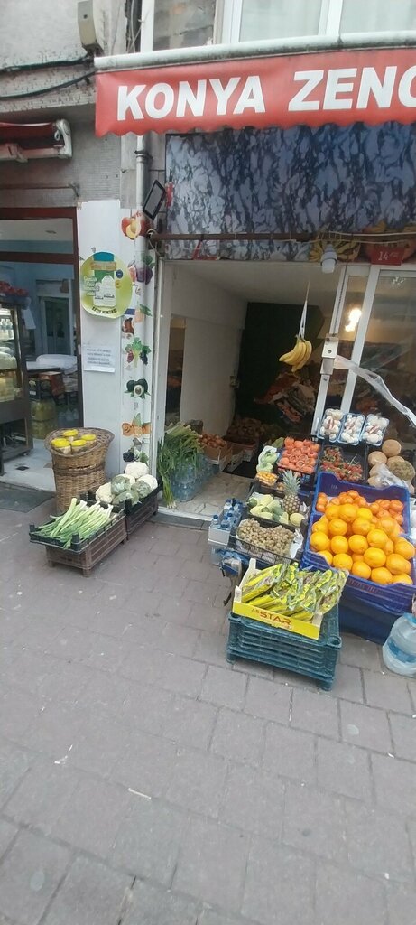 Market Konya Zengibar Manavı, İstanbul, foto