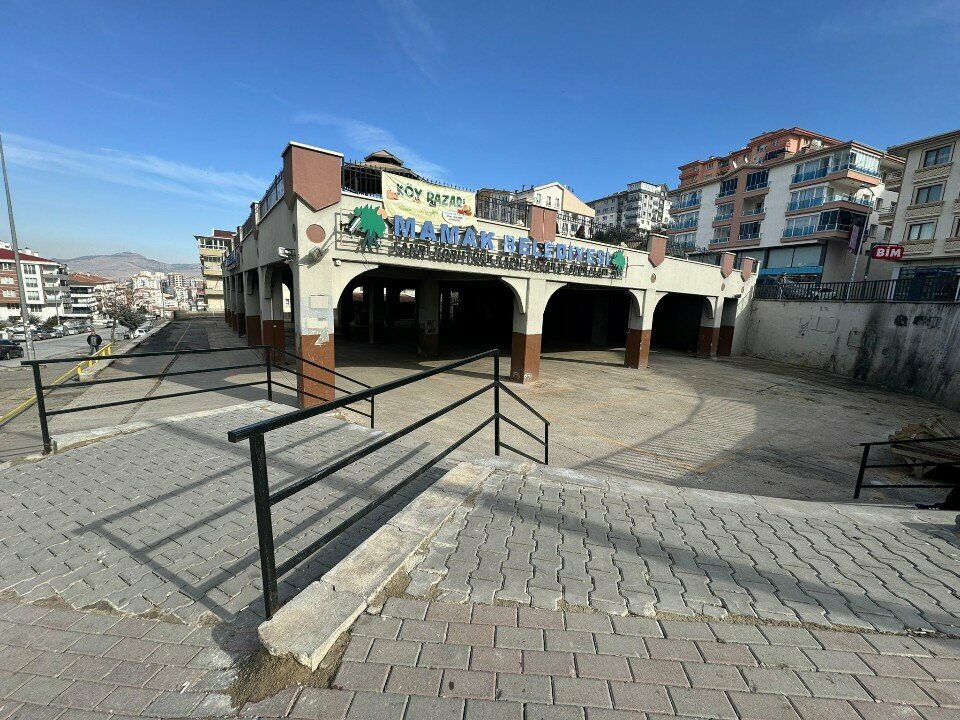 Pazarlar ve çarşılar Fahri Korutürk Pazarı, Ankara, foto