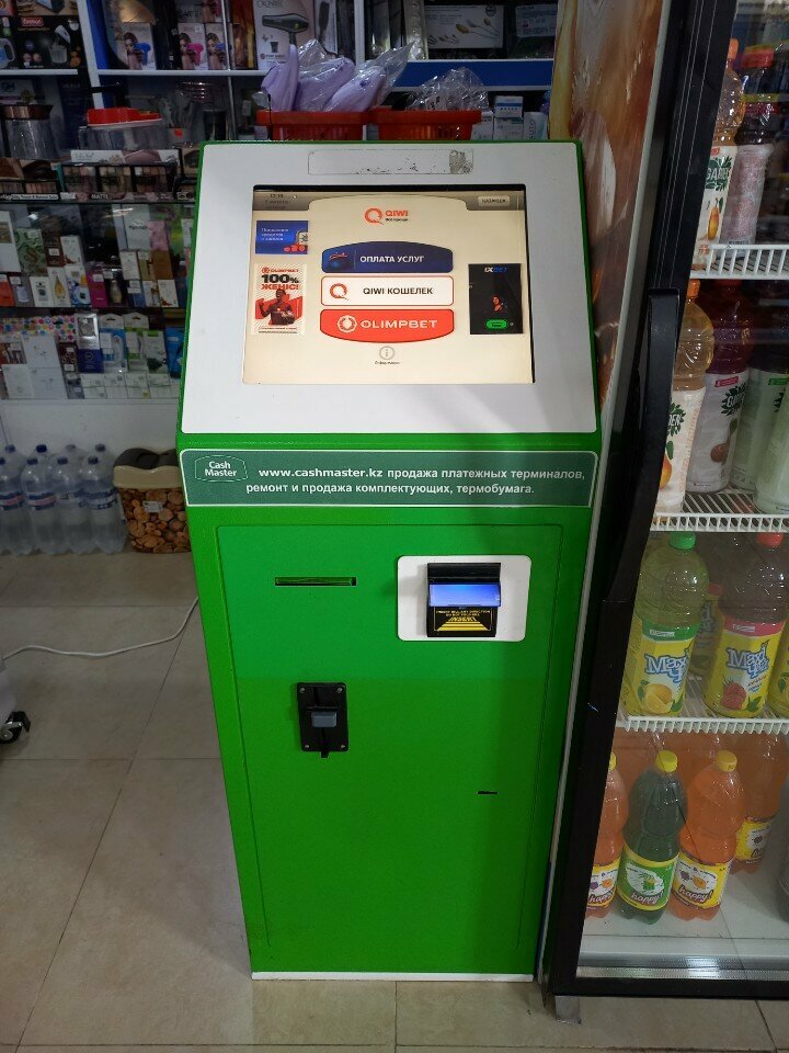 Ödeme terminali Qiwi, Kökşetav, foto