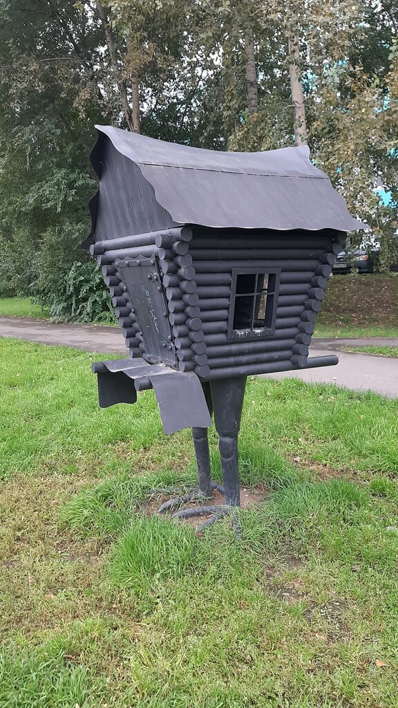 Park, sokak heykeli Кораблик, Abakan, foto