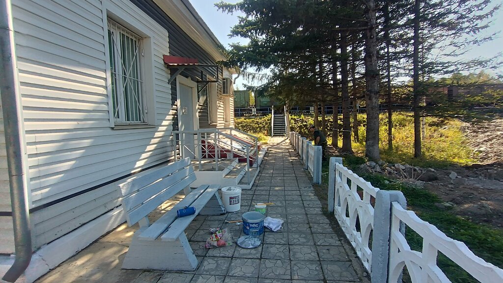 Tren istasyonu станция Датта, Habarovski krayı, foto