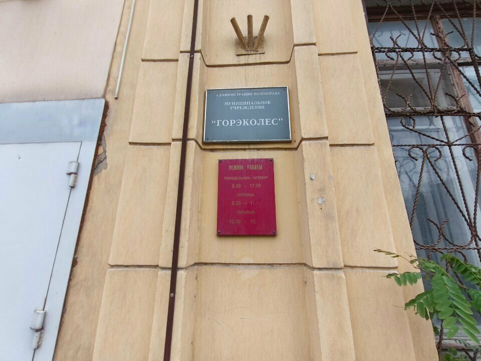Belediyeler, devlet daireleri Горэколес, Volgograd, foto
