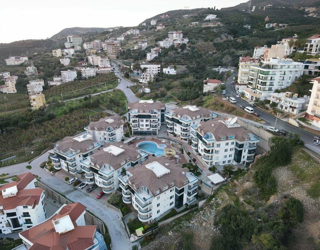 Konut blokları Kleopatra Blue Bay, Alanya, foto