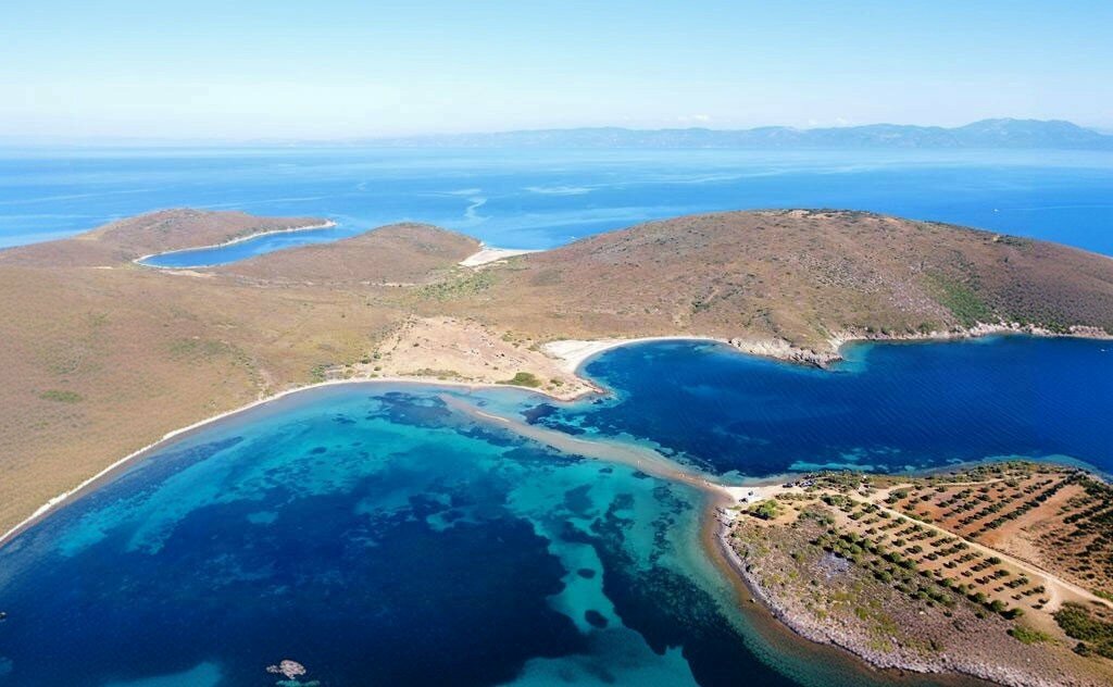Turistik yerler Pordoselene Kulesi, Ayvalık, foto