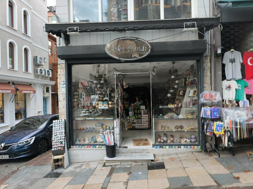 Hediyelik eşya mağazaları Aşk-ı Efendi, İstanbul, foto