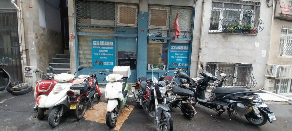 Motosiklet aksesuarları Cem Aksesuar, İstanbul, foto