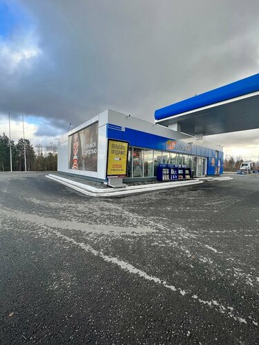 Benzin istasyonu Gazpromneft, Hantı‑Mansi Özerk Okrugu, foto