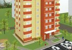 На ул. Бабаевского (Astrakhan, Babaevskogo Street), konut blokları  Astrahan'dan