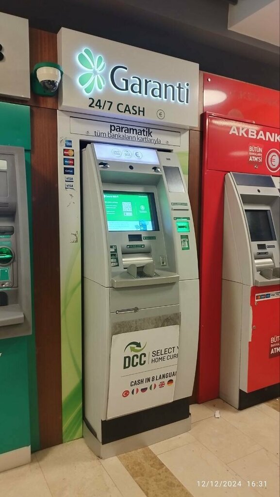 ATM'ler Garanti BBVA ATM, Antalya, foto