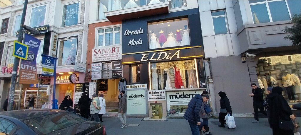 Giyim mağazası Başkent Giyim, İstanbul, foto