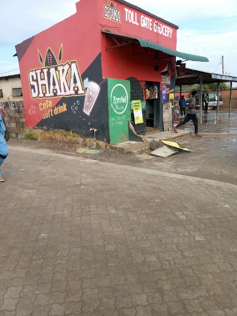 Market God Is Able Grocery, Lusaka, foto