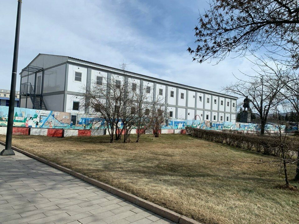 Buz pateni pistleri Ice rink, Krasnoyarsk, foto