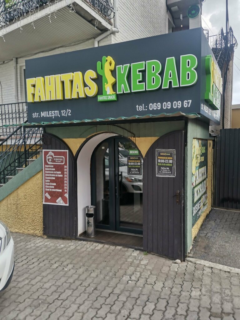 Fast food Fahitas Kebab, Kişinev, foto