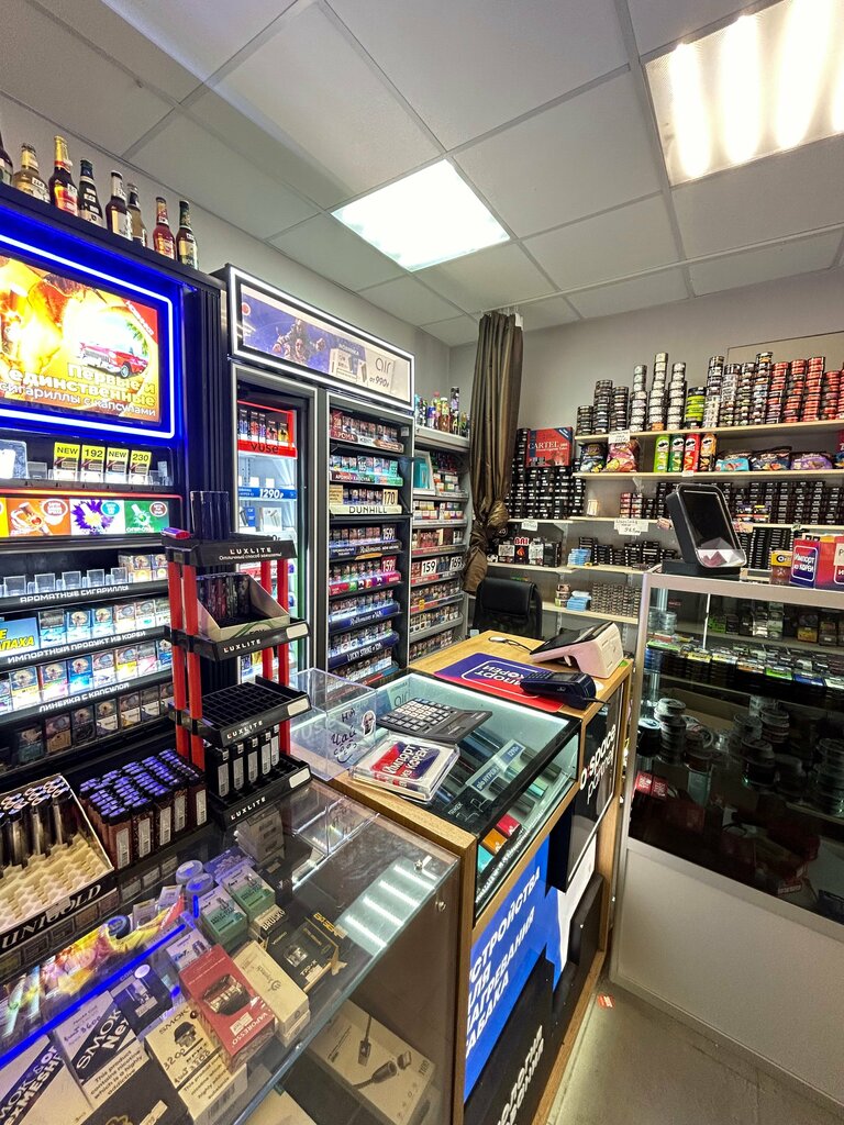 Tütün, sigara mağazaları TobaccoVape, Moskova, foto