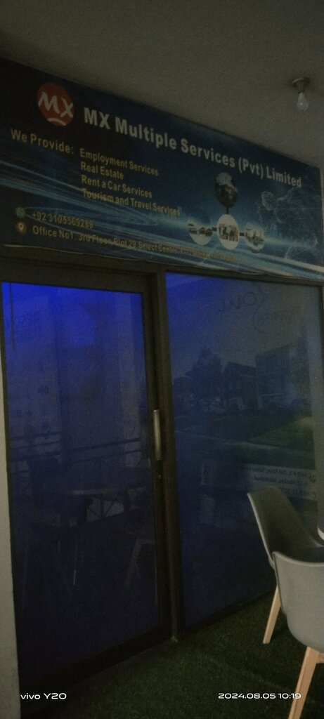 Seyahat acenteleri Mx multiple services, Islamabad, foto