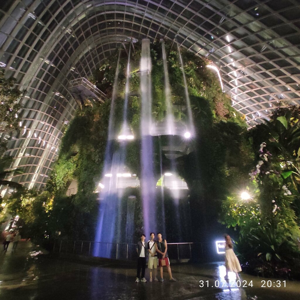 Kültür ve eğlence parkları Cloud Forest, Singapur, foto