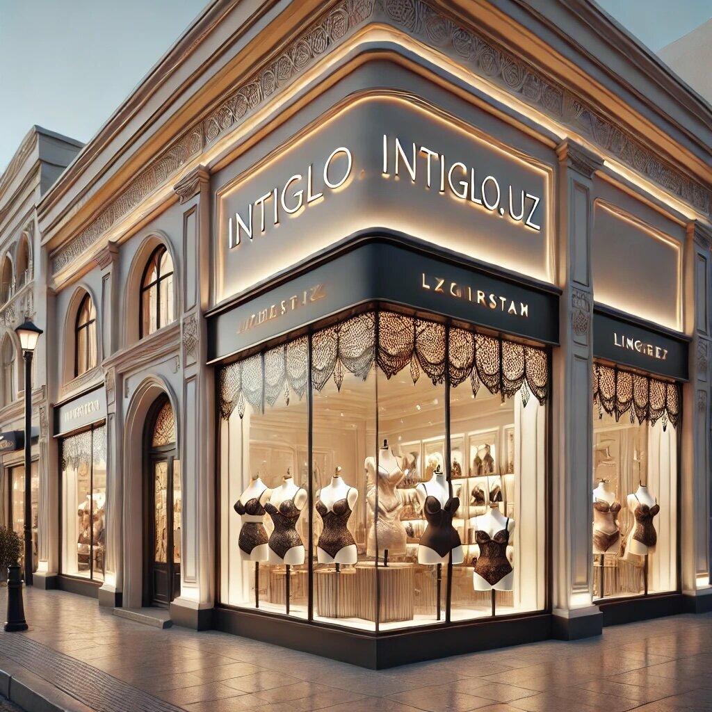 i̇ç giyim ve mayo mağazası Intiglo. uz, Nevai eyaleti, foto