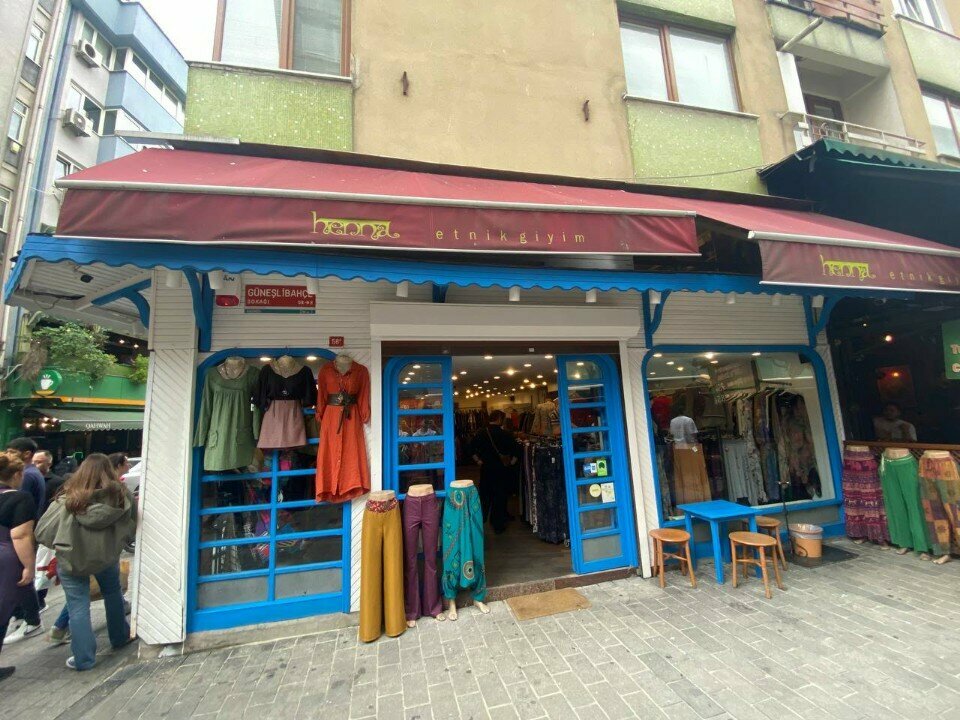 Giyim mağazası Henna Etnik Giyim, İstanbul, foto