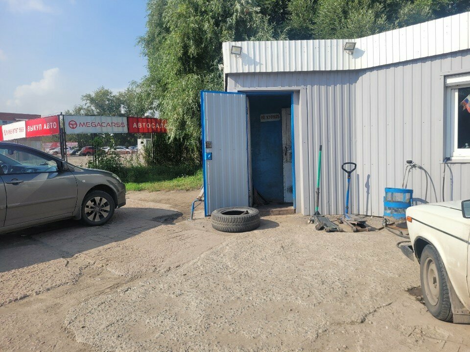 Oto lastik tamiri Shinomontazh, Omsk, foto