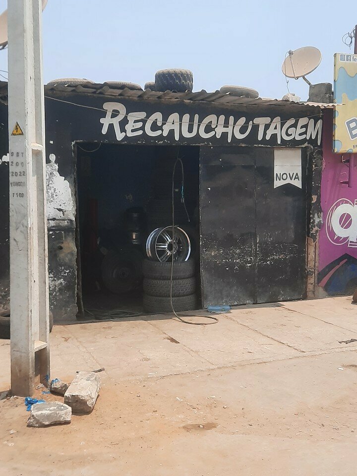 Oto lastik tamiri Recauchotagem, Loanda, foto