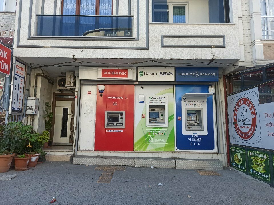ATM'ler Türkiye İş Bankası Bankamatik, İstanbul, foto