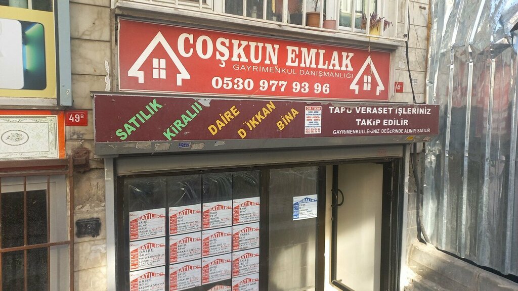 Emlak ofisi Coşkun Emlak, İstanbul, foto