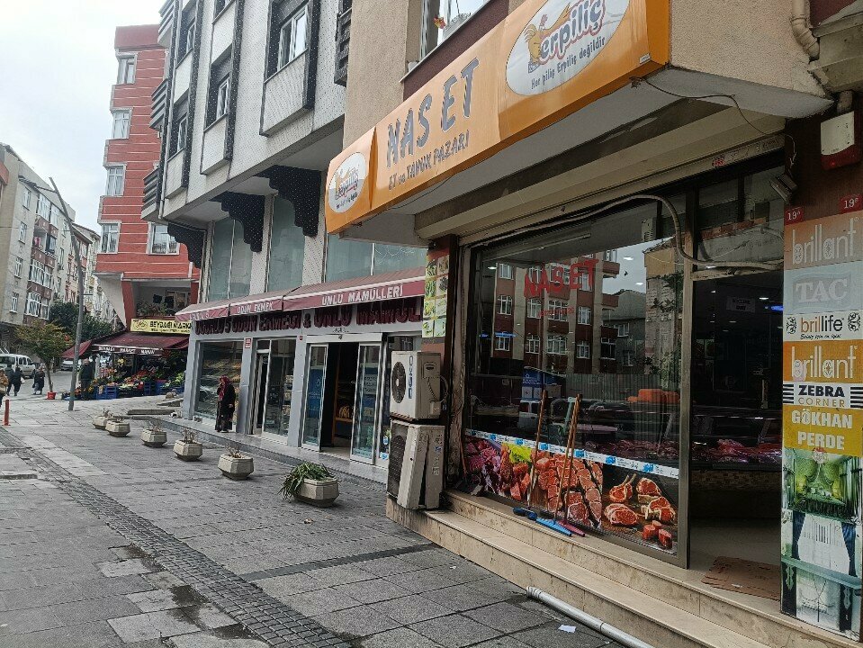 Kasap, şarküteri Nas Et ve Tavuk Pazarı, İstanbul, foto