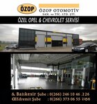 Özop Özel Opel Kaporta ve Boya Servisi (Paşa Alanı Mh., 11. Sk., No: 1/A, Karesi, Balıkesir), otomobil servisi  Balıkesir'den