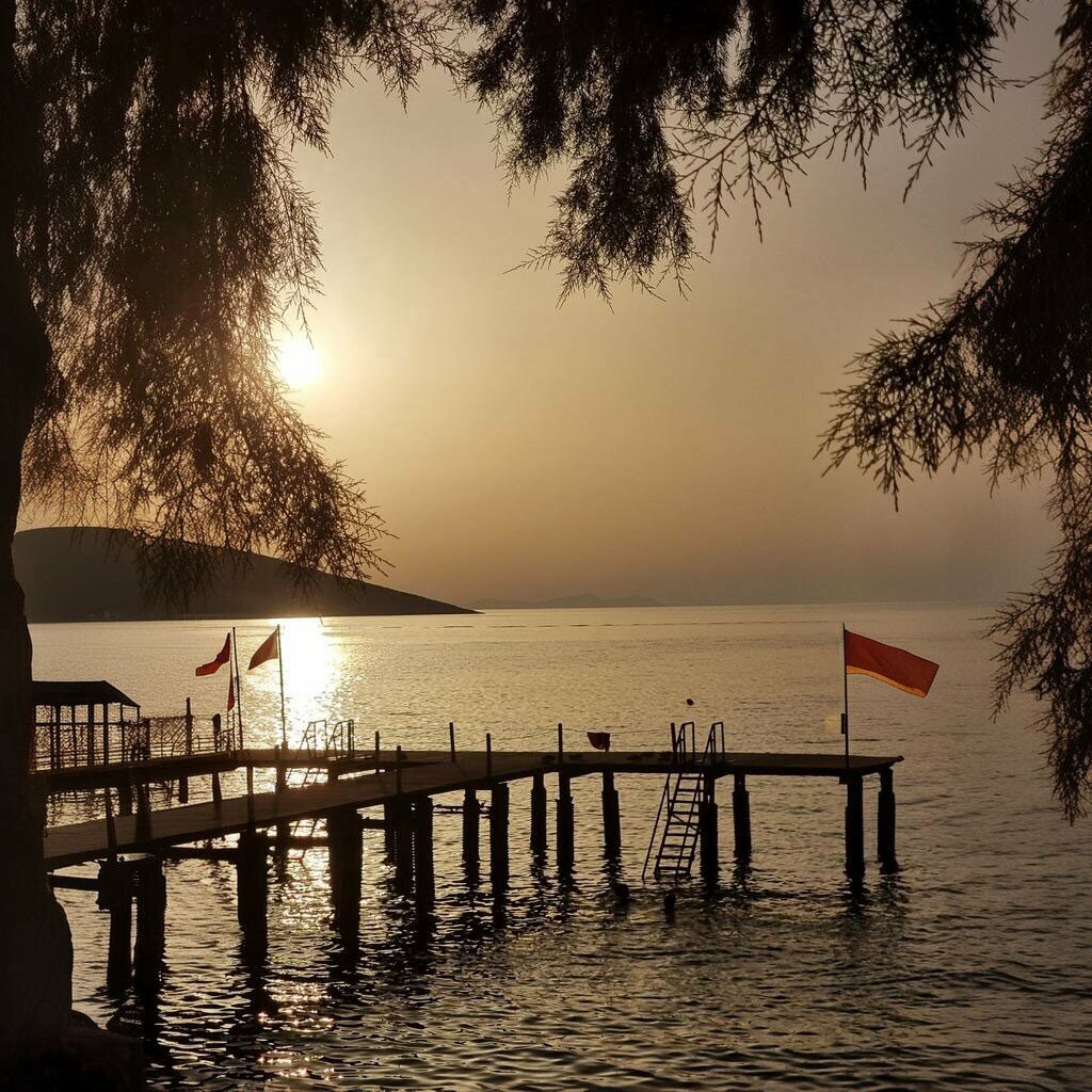 Plaj Gümüşkaya Sitesi Plajı, Bodrum, foto