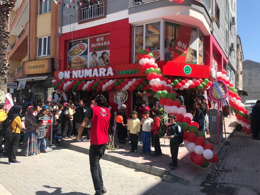 Fast food On Numara Döner, İstanbul, foto