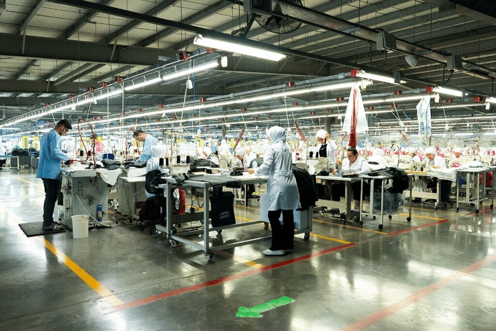 Tekstil fabrikaları ORKUM Giyim Sanayi, İstanbul, foto