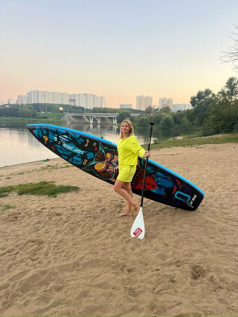 Kürek sörfü Point Break, Krasnodarski krayı, foto
