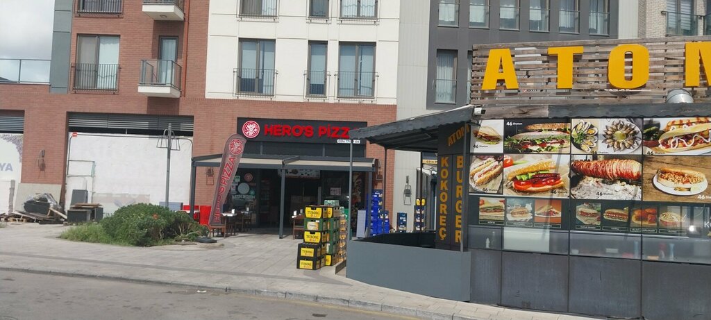 Pizzacılar Hero's pizza, İstanbul, foto