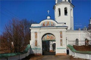 Nikolo-Medvedsky Monastery (Leningrad Region, Volkhovskiy rayon, Novaya Ladoga, Novoladozhskoye kladbishche), manastır