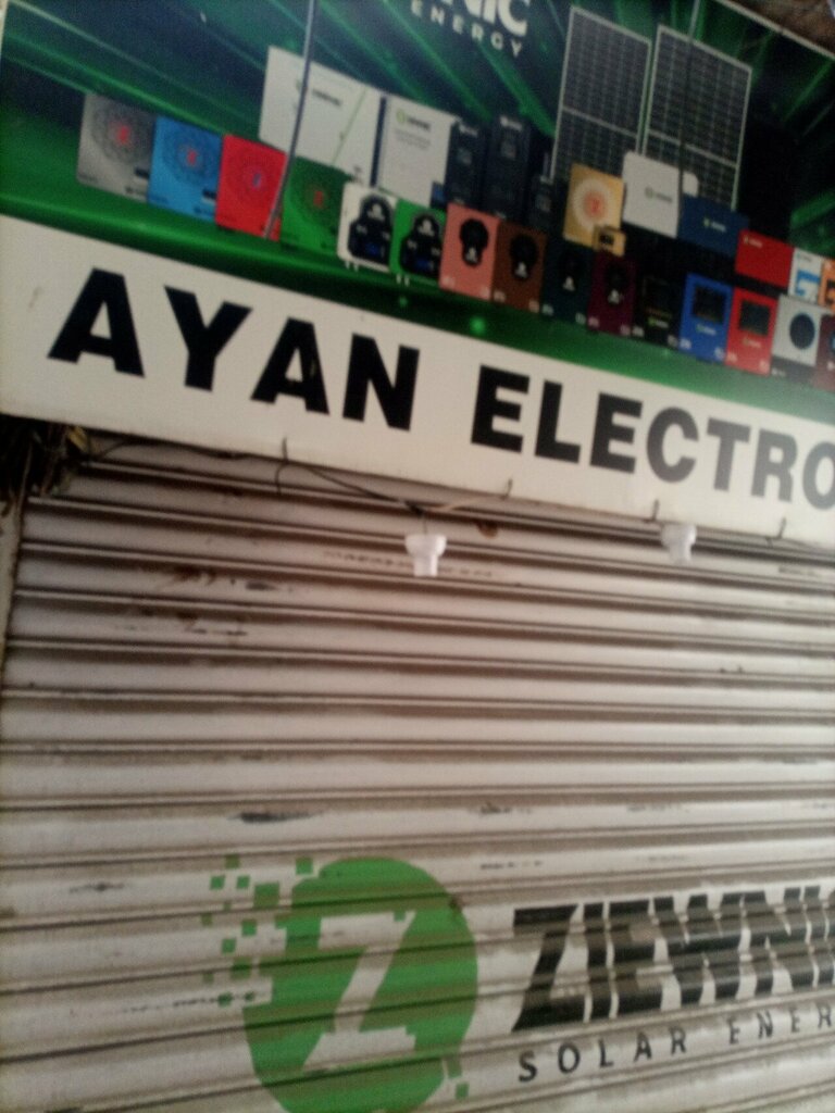Elektrik ve elektrikli ürün mağazası Ayan electronics, Karaçi, foto