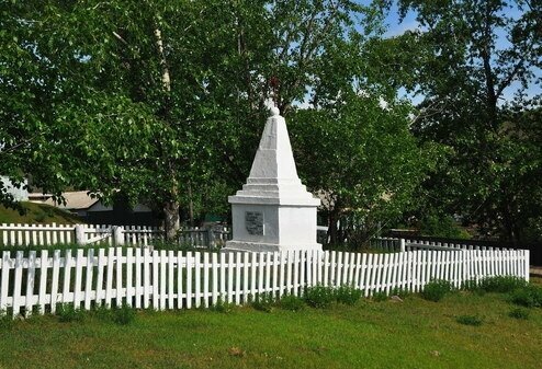 Anıt, heykel Борцам за Советскую власть, Zabaykalski krayı, foto