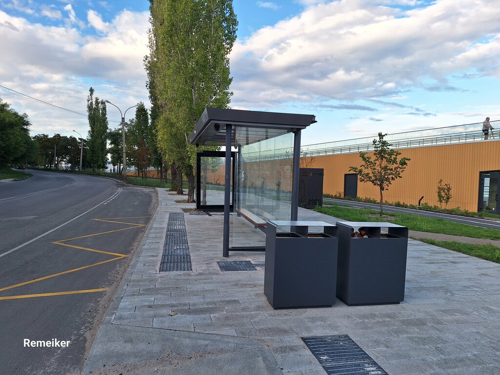 Toplu taşıma durağı Причал, Voronej, foto