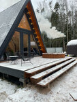 A-frame Friday (Solnechnaya ulitsa No:70, sadovodcheskoye tovarishchestvo Fakel), resort oteller, tesisler  Novgorodskaya oblastından