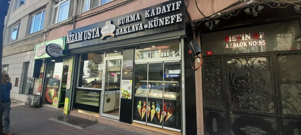 Pasta, şekerleme ve tatlı Nizam Usta Burma Kadayıf & Baklava, İstanbul, foto