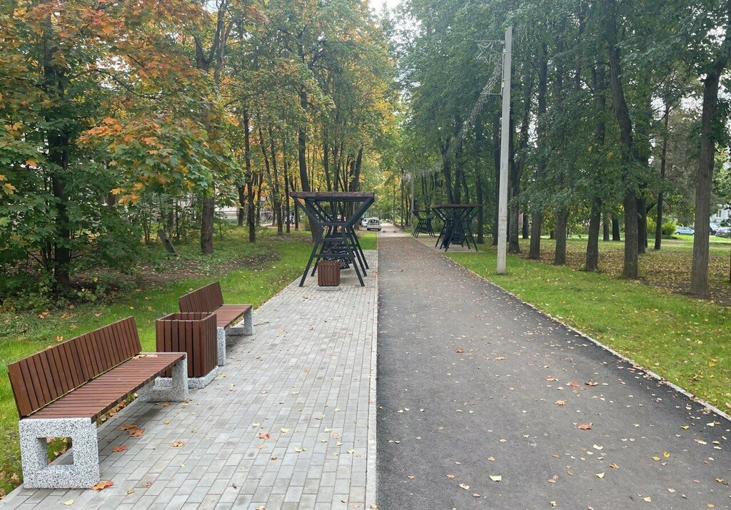 Kültür ve eğlence parkları Центральная аллея МКР Чёрная Речка, Sertolovo, foto