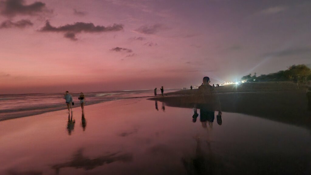 Plaj Berawa, Bali, foto