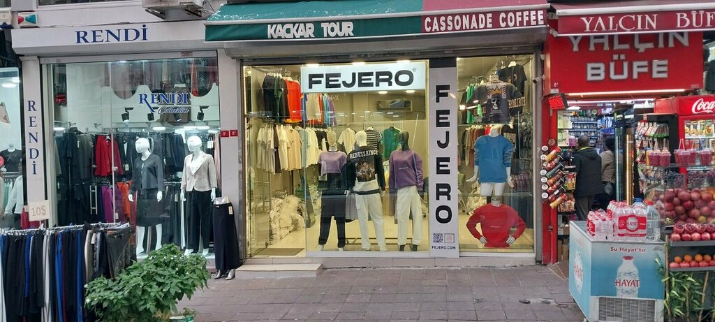 Giyim mağazası Fejero, İstanbul, foto
