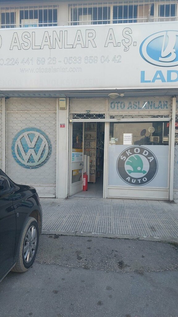 Otomobil yedek parçaları Oto Aslanlar, Bursa, foto