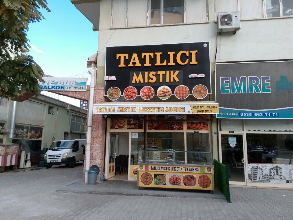 Pasta, şekerleme ve tatlı Tatlıcı Mıstık, Gaziantep, foto