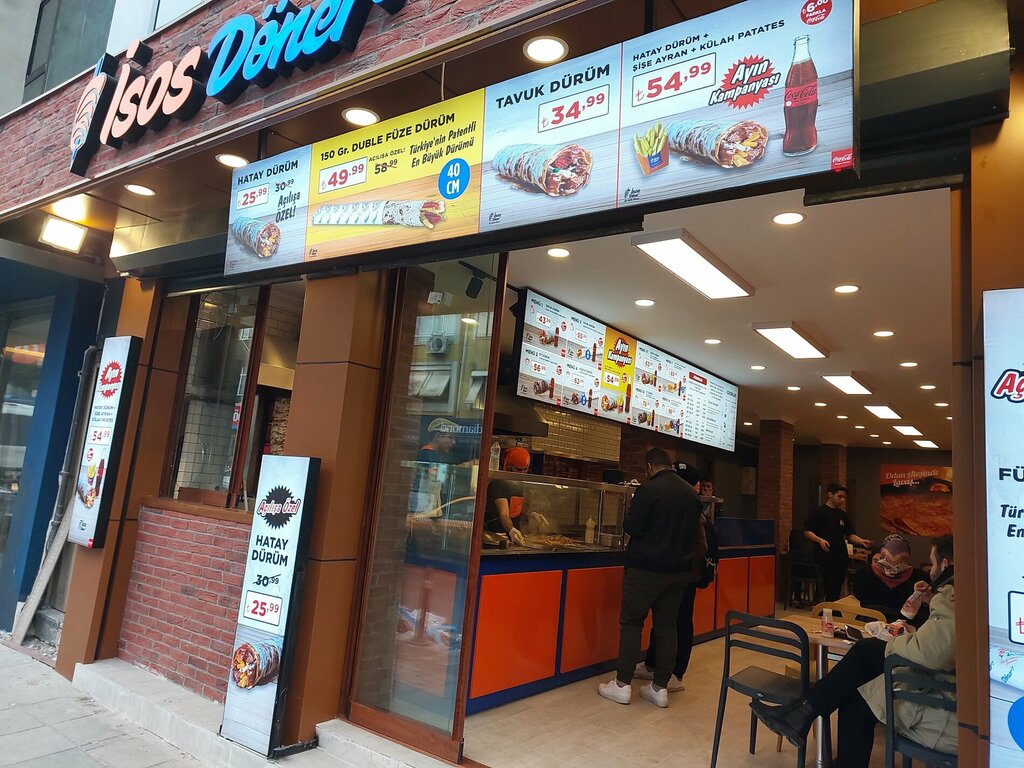 Restoran Isos Döner & Burger, Kuşadası, foto
