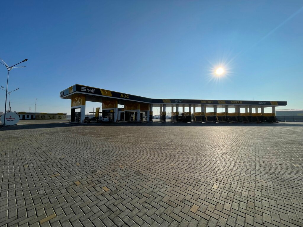 Benzin istasyonu Shelf Vostok, Semerkant eyaleti, foto