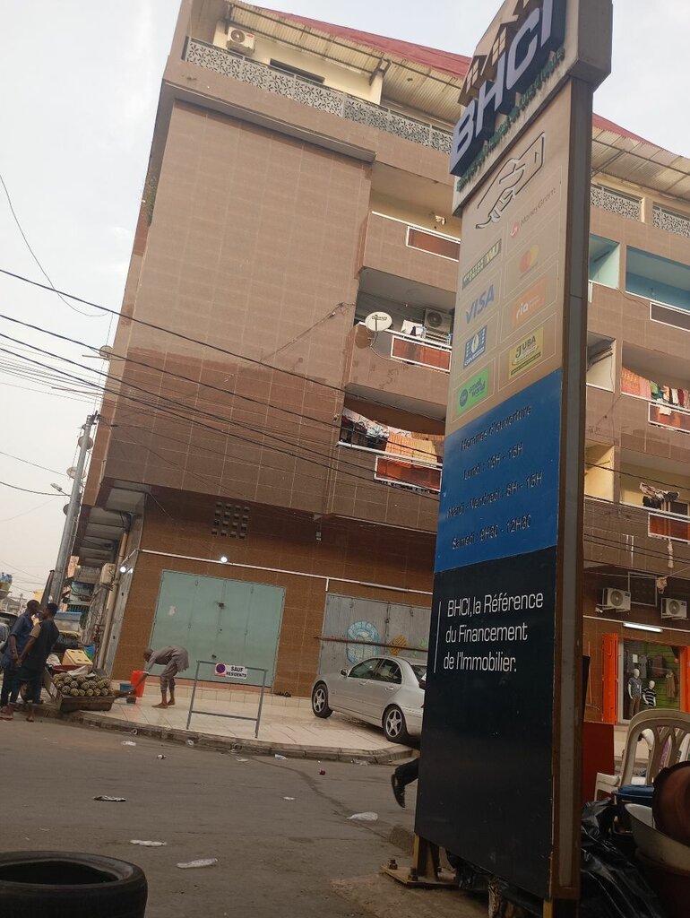 Pazarlar ve çarşılar Grand Marché de Treichville, Abican, foto