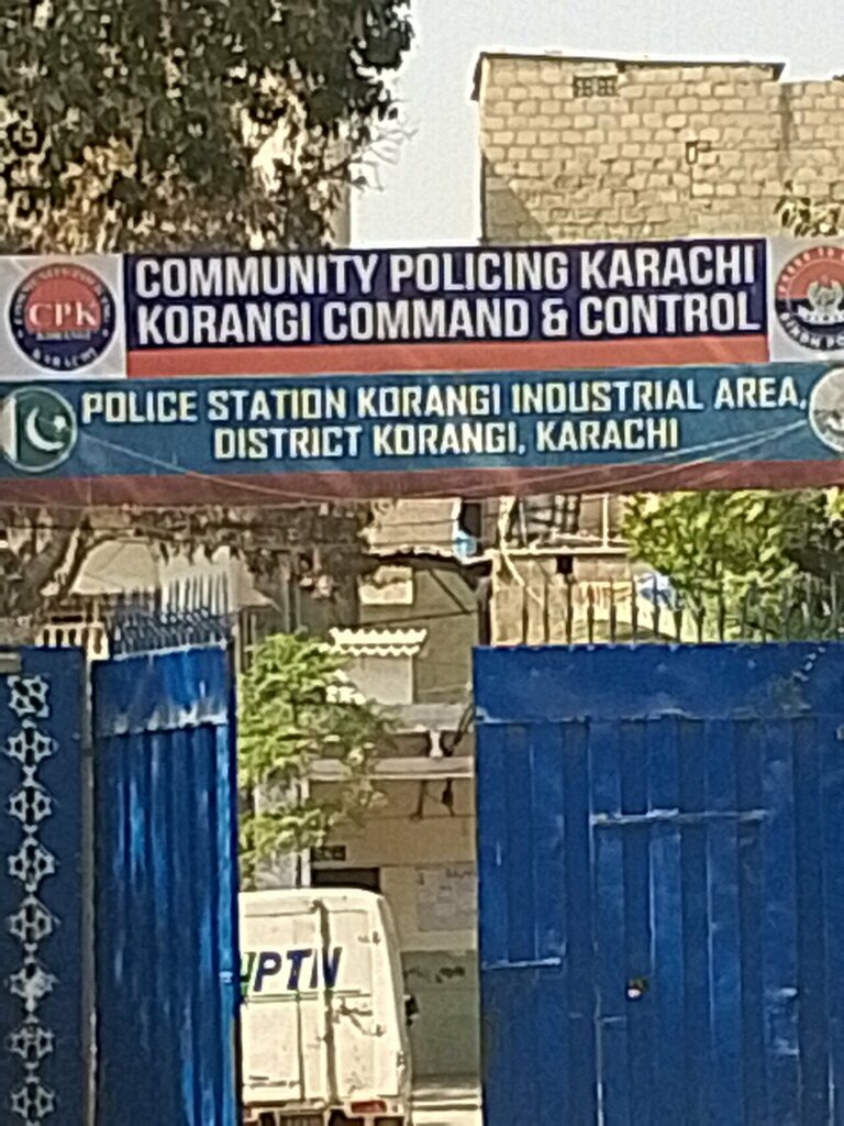 Polis merkezleri Commnunity police station, Karaçi, foto