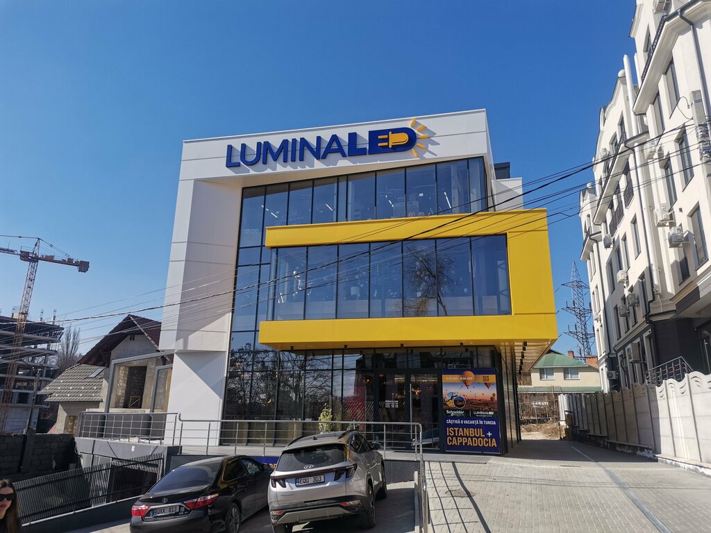 Lamba ve avize mağazaları Luminaled, Kişinev, foto